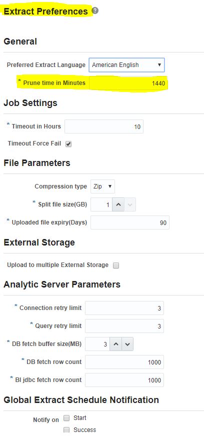 Set Up Oracle Fusion Saas Business Intelligence Cloud Connector Bicc To Use Oracle Cloud