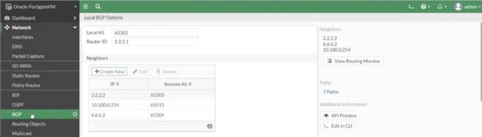 Transit On Premises Network Traffic To Azure Through Oci Using The Oci