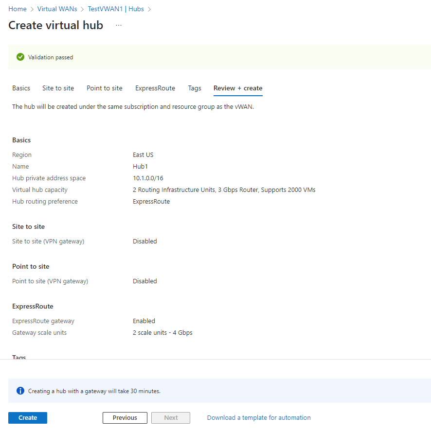 Set up a Private Interconnect Between OCI and Microsoft Azure
