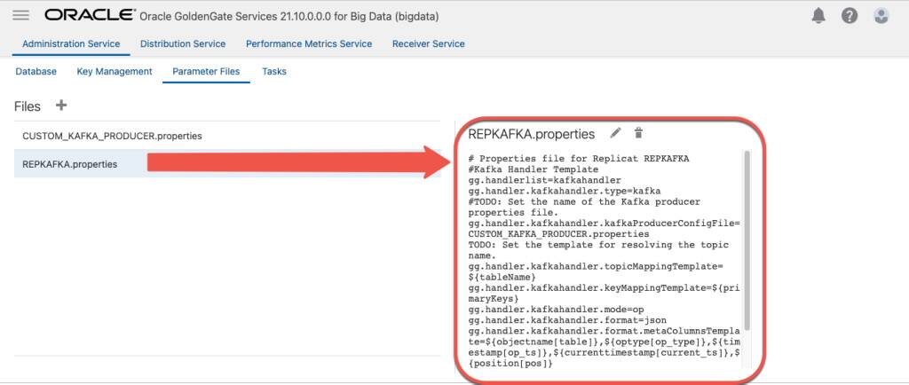 GoldenGate REST API's Call to replicate the data to Oracle Cloud Infrastructure (OCI) Streaming ...