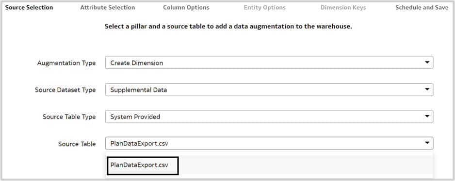 Load Data From Oracle Enterprise Planning And Budgeting Cloud Service Epbcs Into Oracle Fusion 