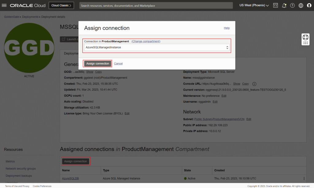 Using Oracle Cloud Infrastructure Oci Goldengate With Azure Sql And