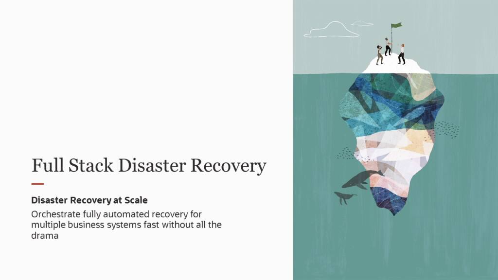Disaster recovery at scale with OCI Full Stack Disaster Recovery