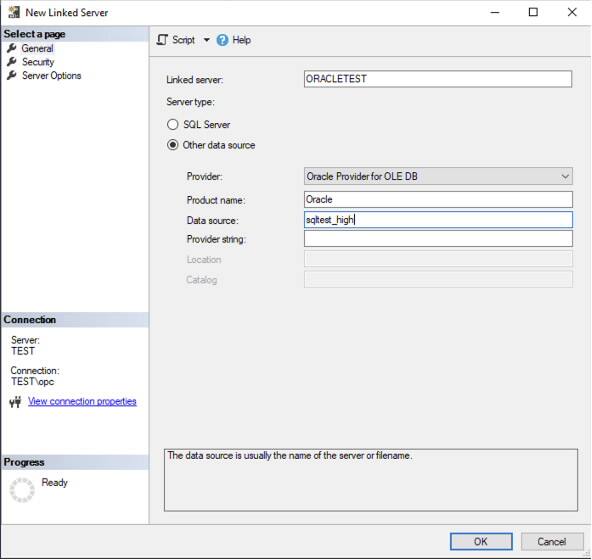 How To Create Linked Server From Microsoft Sql Server To An Oracle