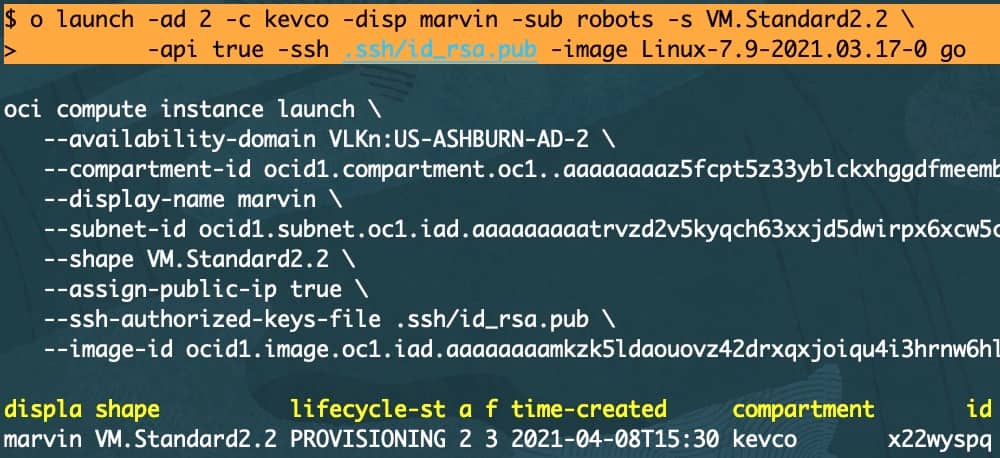 Introducing o, the easy way to use the CLI
