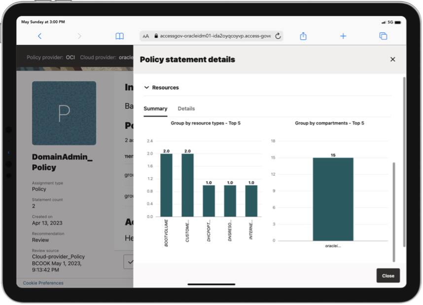 Oracle Access Governance For Ociの発表