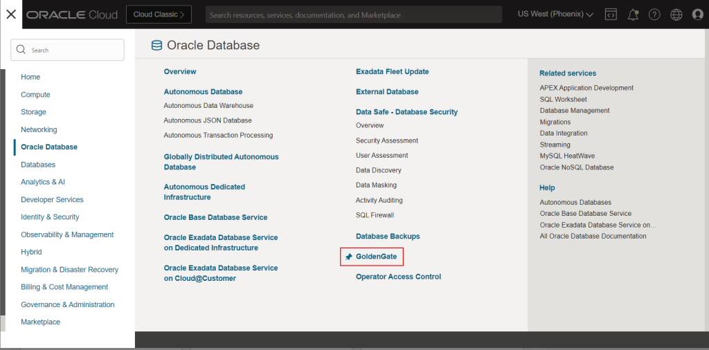 Get Started With Oci Goldengate Data Transforms 15 Deployment Creation