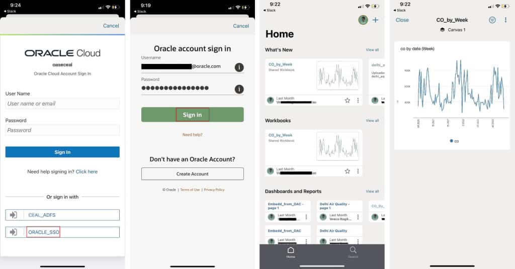 Oracle Analytics Mobile Application For Oracle Analytics Server