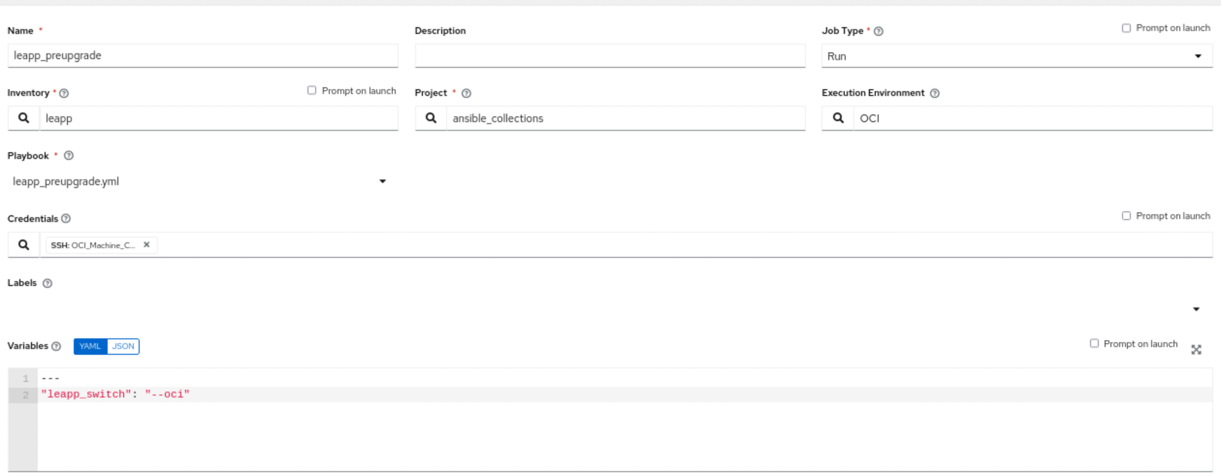 Automating Leapp upgrades using Oracle Linux Automation Manager Automating Leapp upgrades using Oracle Linux Automation Manager