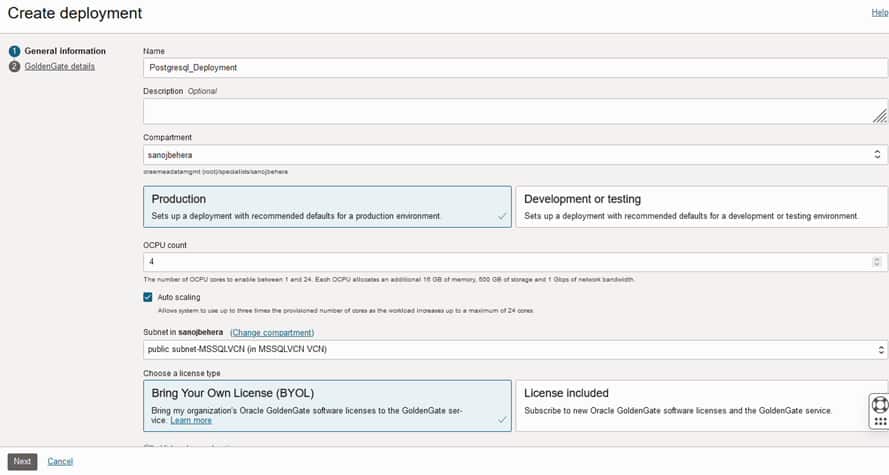 Seamlessly migrate an on-premise PostgreSQL database to OCI Database ...