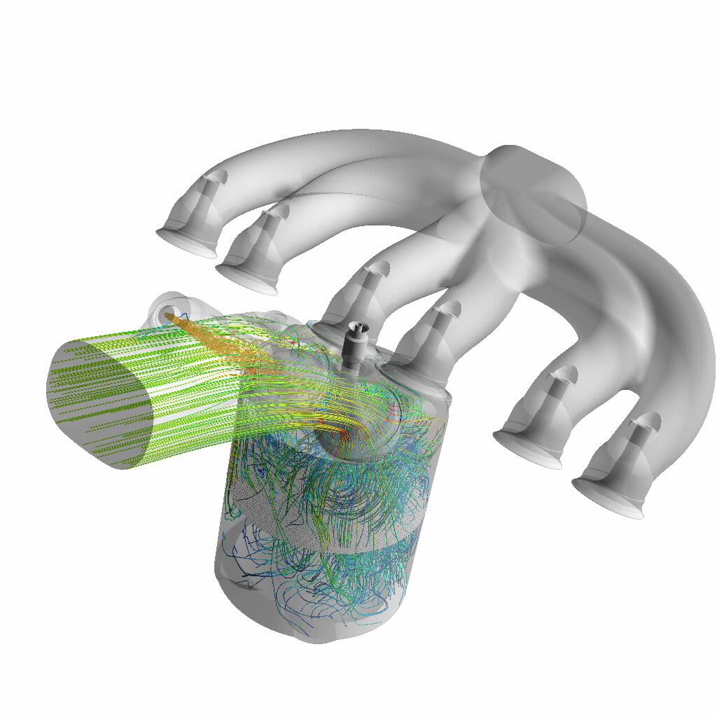 Internal combustion engine optimization using CONVERGE and machine ...