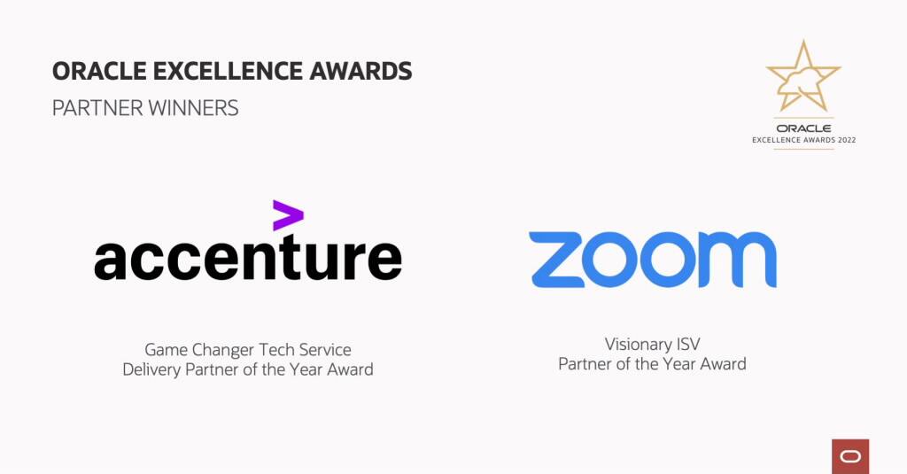 Oracle Excellence Awards For Oracle Cloud Infrastructure Oci Partner
