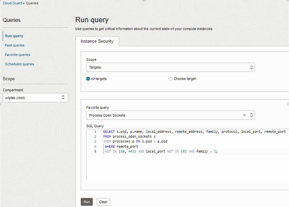 Instance Security now available in Oracle Cloud Guard