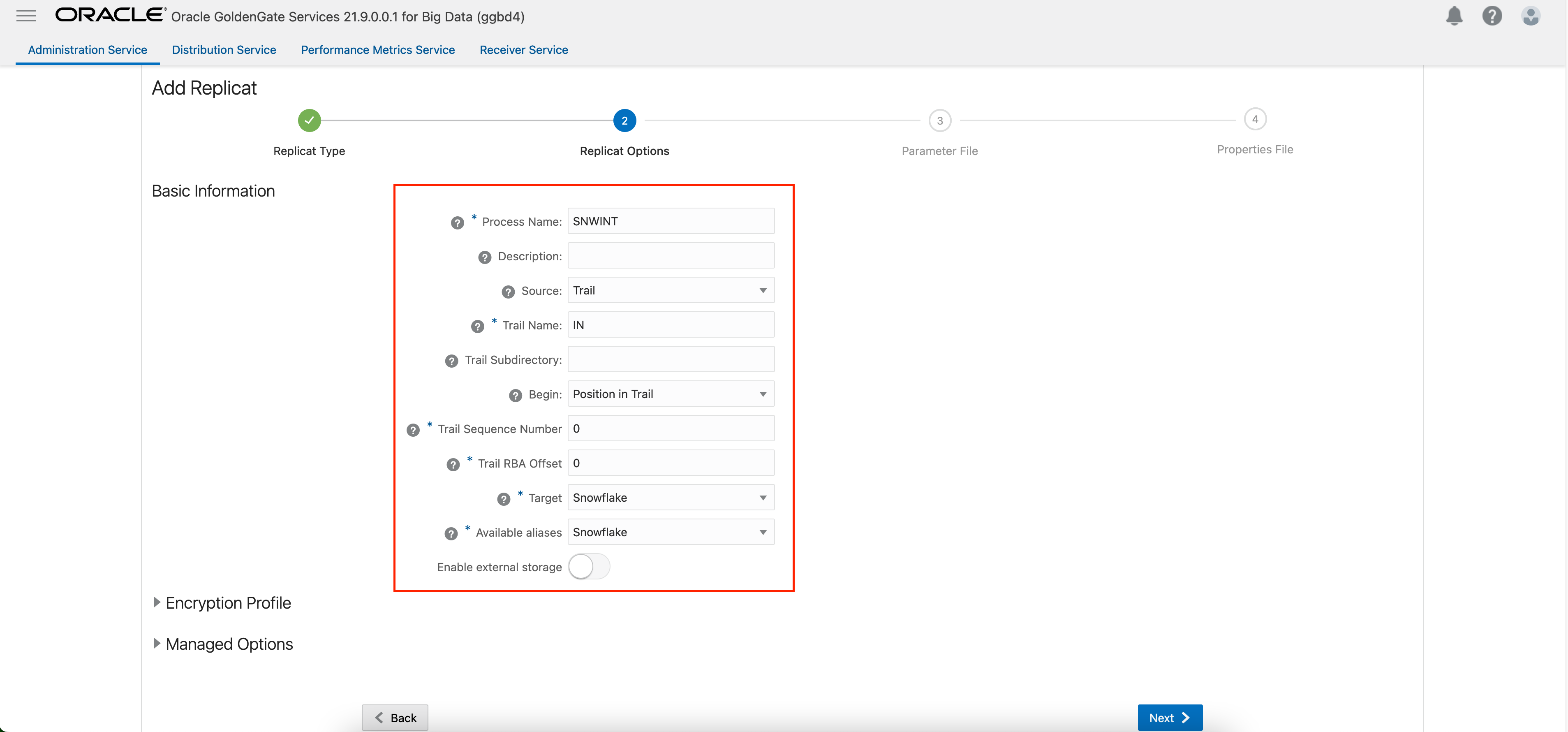 Using Oci Goldengate For Snowflake Initial Load And Real Time Data Sync