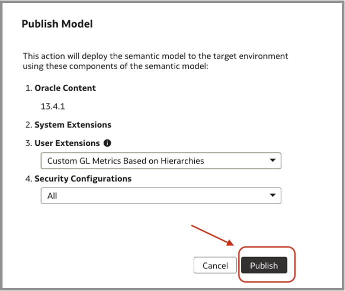 Create Custom General Ledger Metrics Based on Hierarchy in Oracle Fusion Analytics