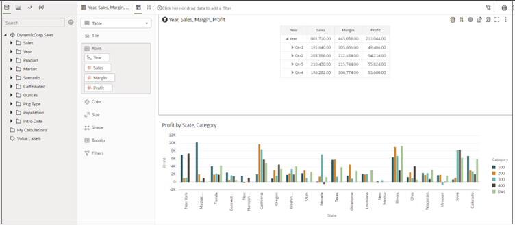 Essbase integration with Oracle Analytics Cloud