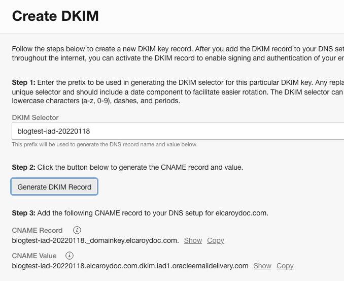 Step By Step Instructions To Send Email With Oci Email Delivery