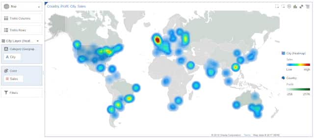 Bring the Heat(maps) with Oracle Analytics Cloud