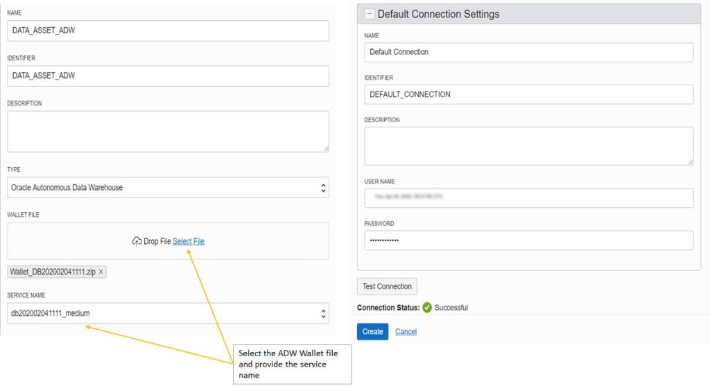 Data Asset in Oracle Cloud Infrastructure (OCI) Data Integration