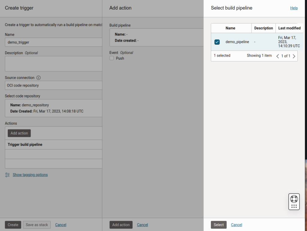 Using OCI devops and terraform to synchronize an OCI bucket with a git repository