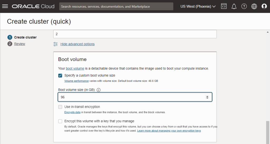 OKE Node Sizing for Very Large Container Images