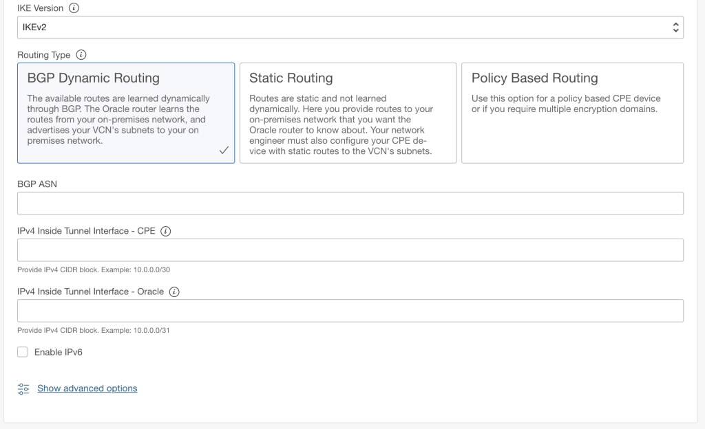 Upgrade your OCI Site-to-Site VPN tunnels to the next generation OCI VPN service