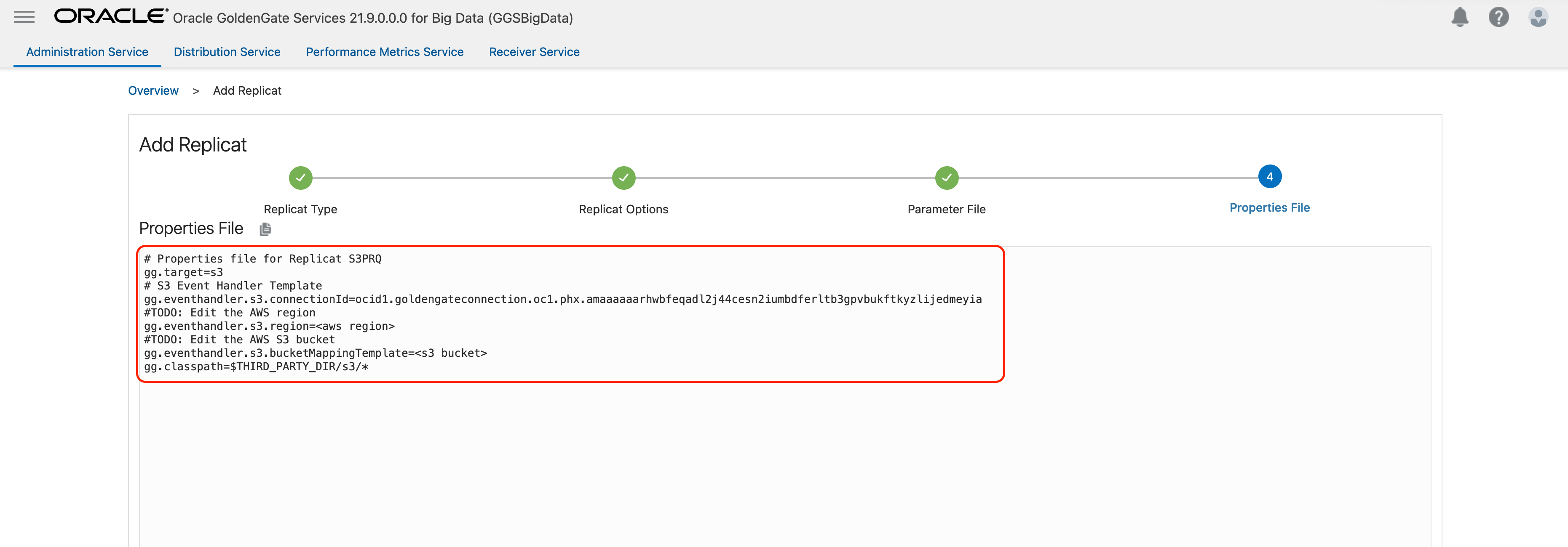 Realtime Data Ingestion to Amazon S3 with OCI GoldenGate