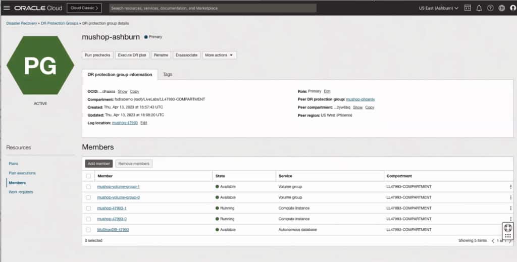 OCI Full Stack Disaster Recovery service(FSDR)をOCIで利用するメリット