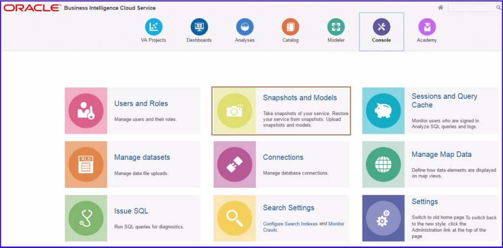 BICS Lift and Shift of BIAPPS Content