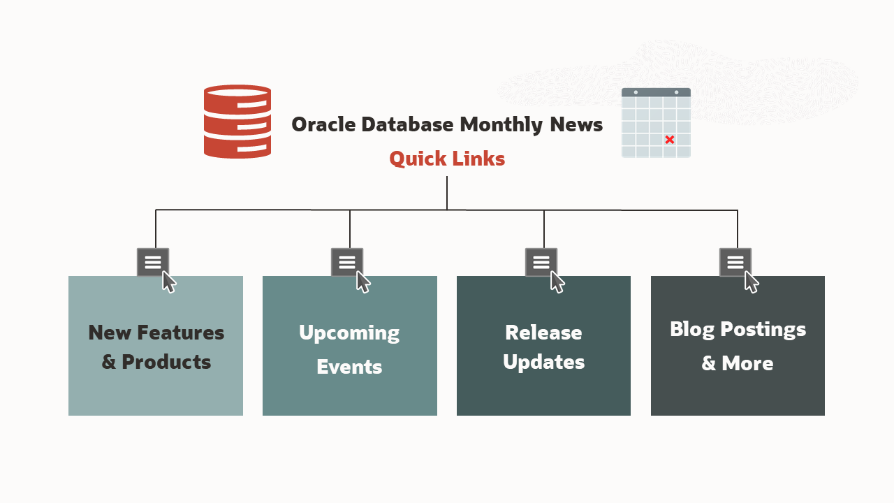 Oracle Database Monthly News – December 2023 – Quick Links | coretec