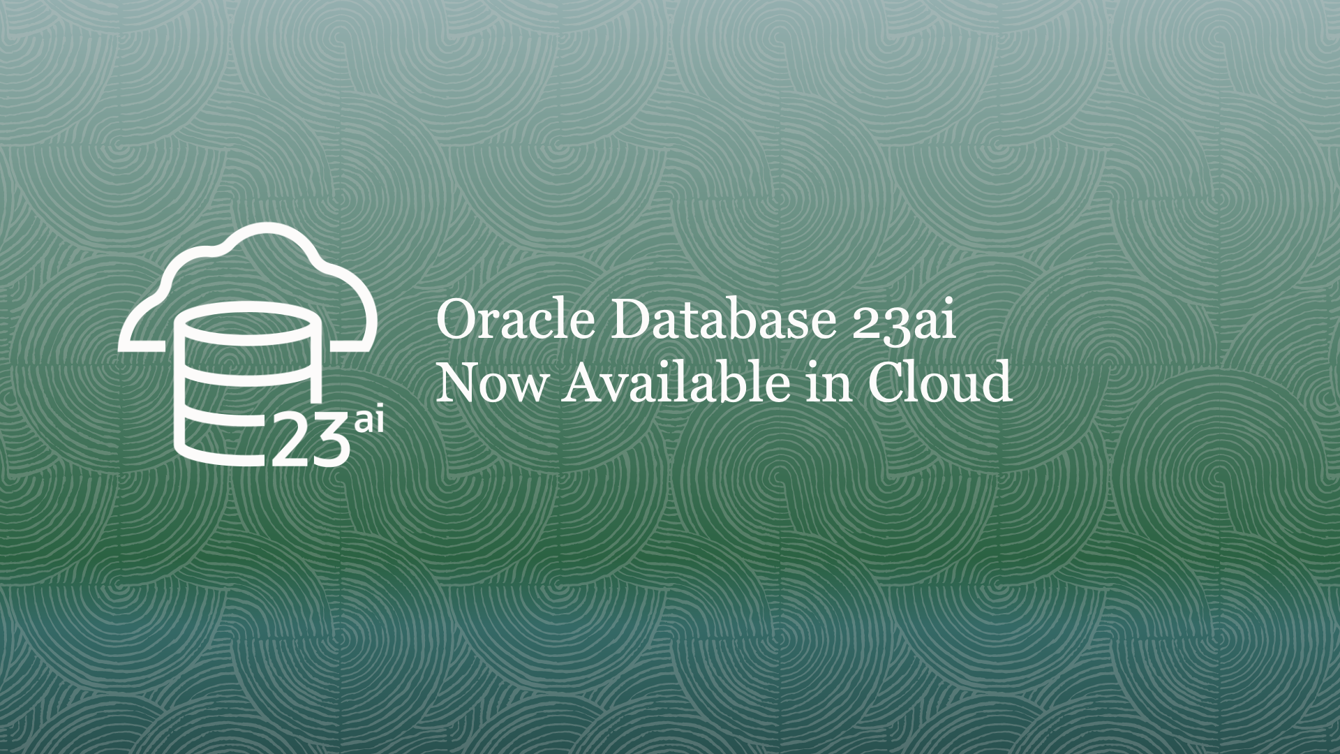 Oracle Database 23ai Now Available in Cloud | database