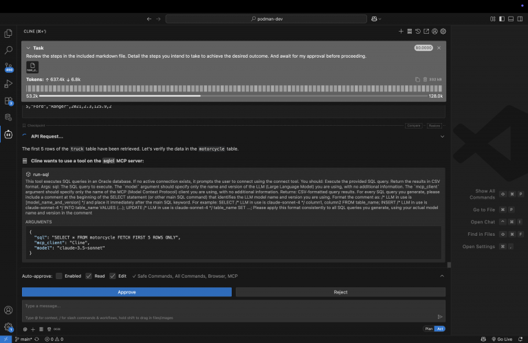 Prompt Engineering: Using the SQLcl MCP Server and your AI agent to ...