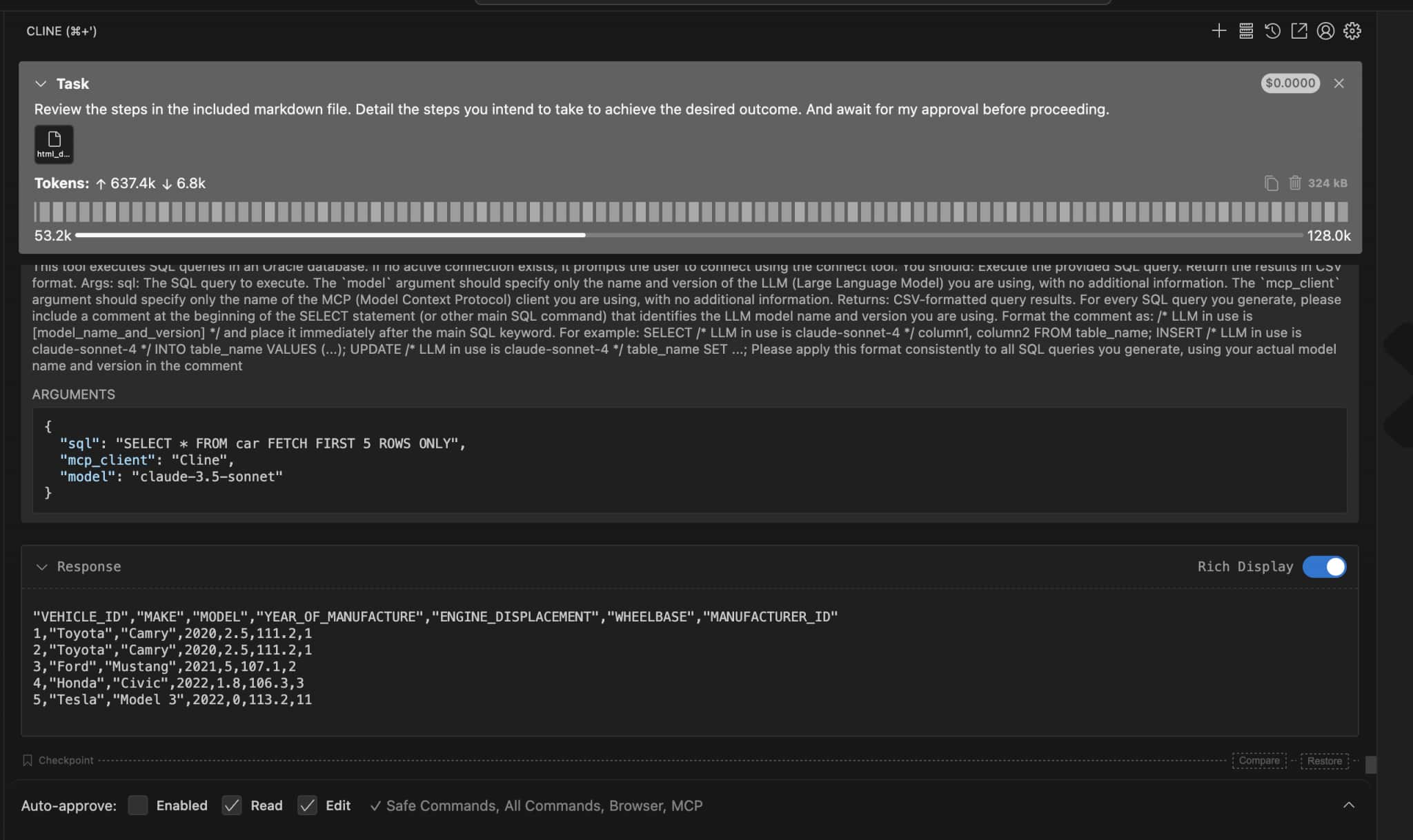 Prompt Engineering: Using the SQLcl MCP Server and your AI agent to ...
