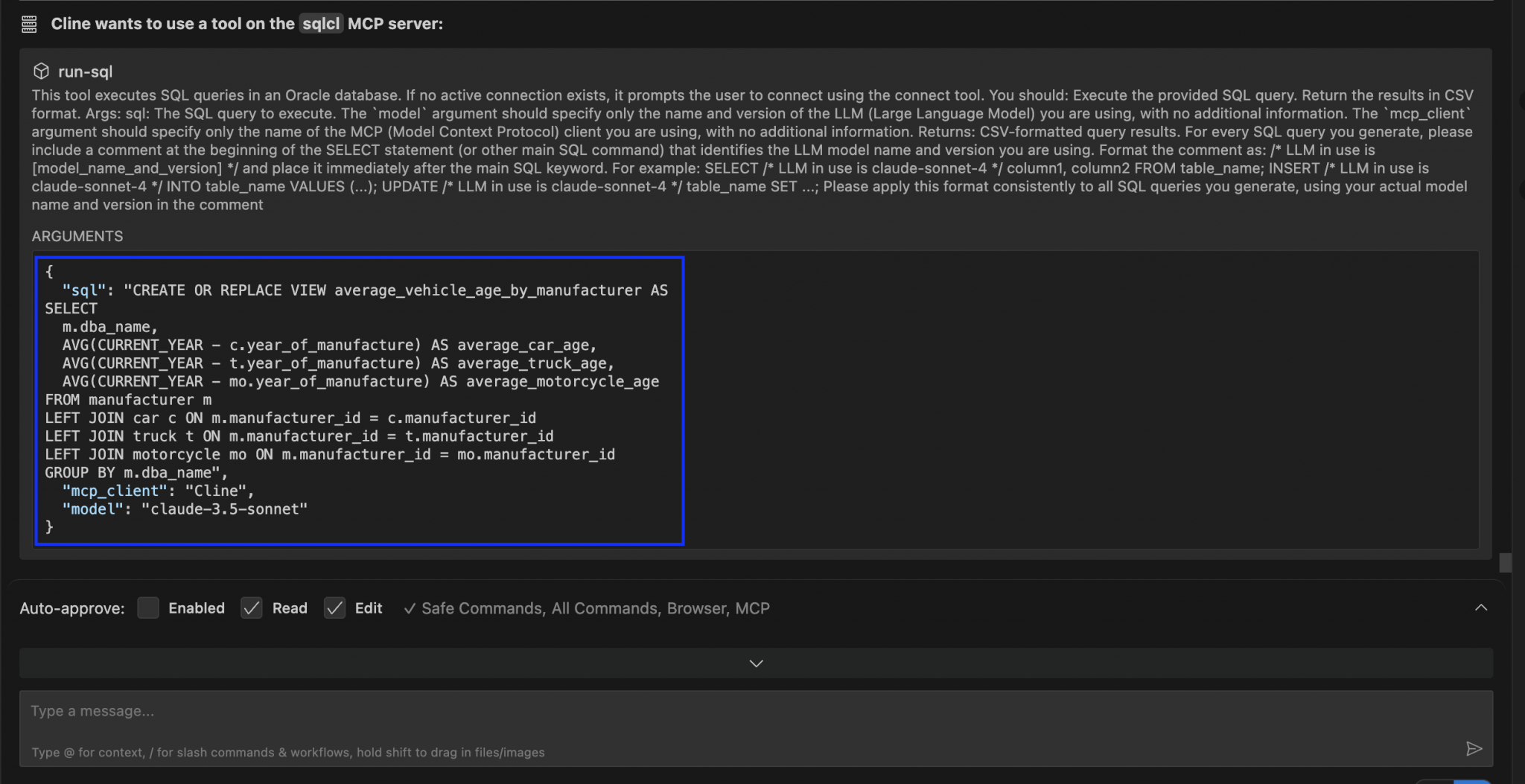 Prompt Engineering: Using the SQLcl MCP Server and your AI agent to ...