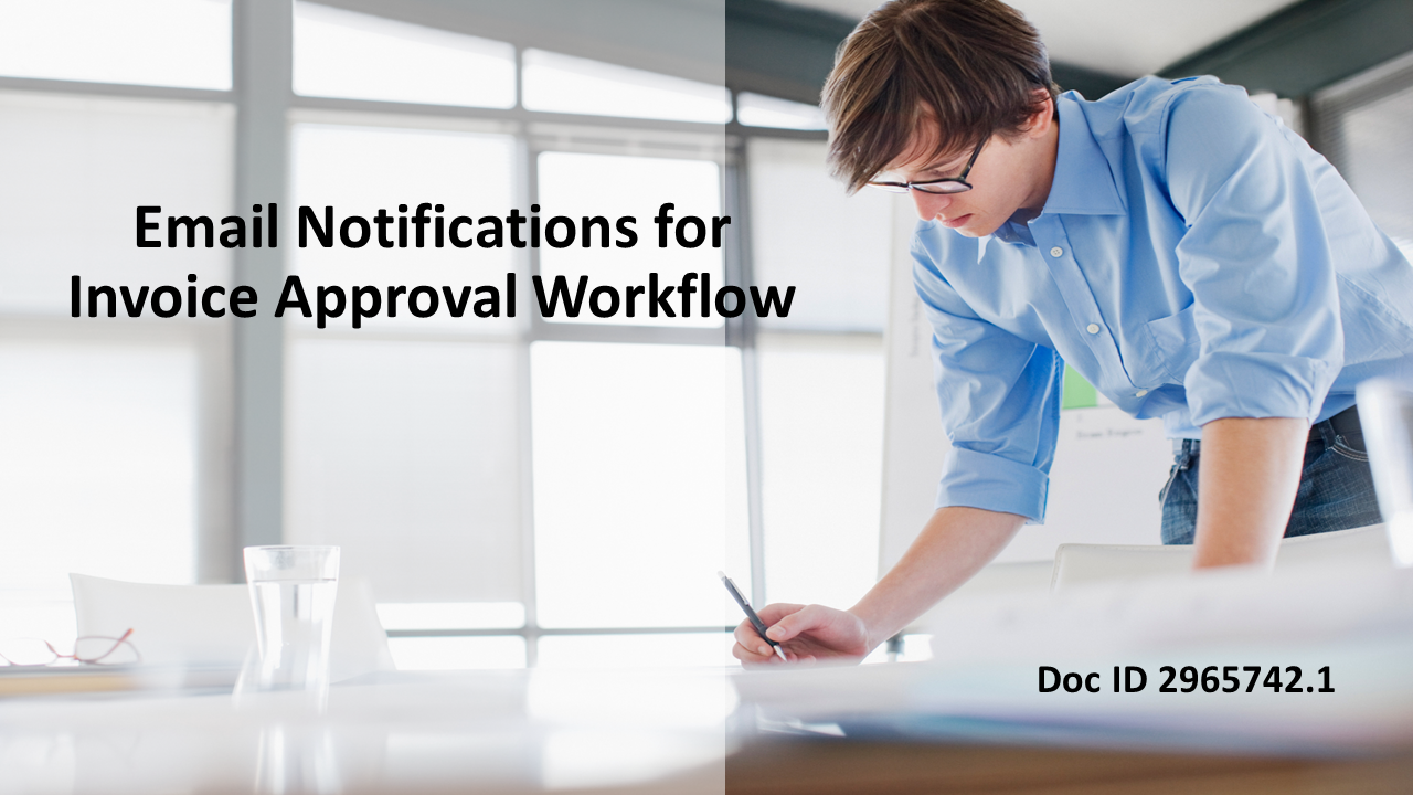 Invoice Workflow Approval – Check the Flow for the Email Notifications ...