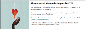 My Oracle Support (MOS) Migration to New MOS Portal | ebstech
