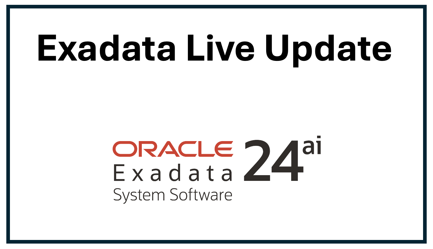 Exadata Live Update improves Exadata Database Server Availability and Security | exadata