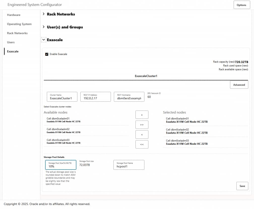 Deploying VMs on Exadata with Exascale volumes | exadata