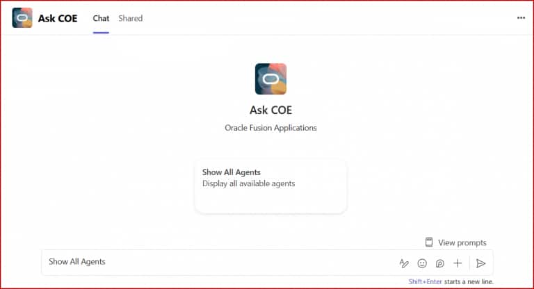 Microsoft Teams Integration with AI Agent Studio | fusioncoe
