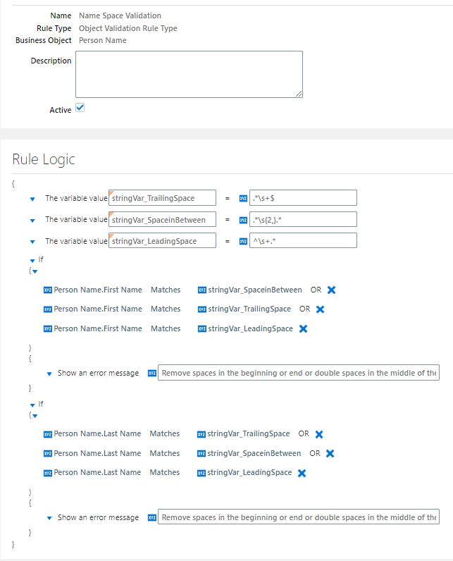 Autocomplete Rules – Validate Spaces in Person Name | fusionhcmcoe