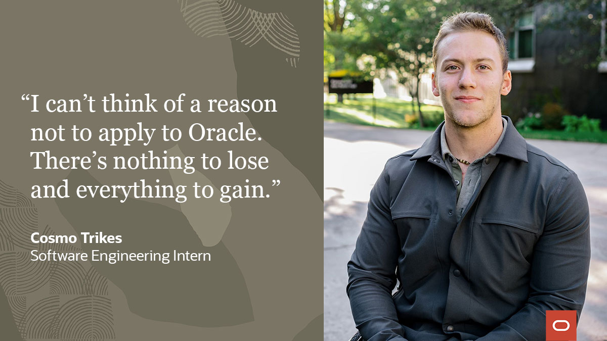 Motivation and mentoring: Inside life as an Oracle intern | jobsatoracle