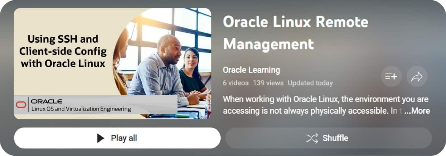 Learn to establish secure connections to remote Oracle Linux systems ...