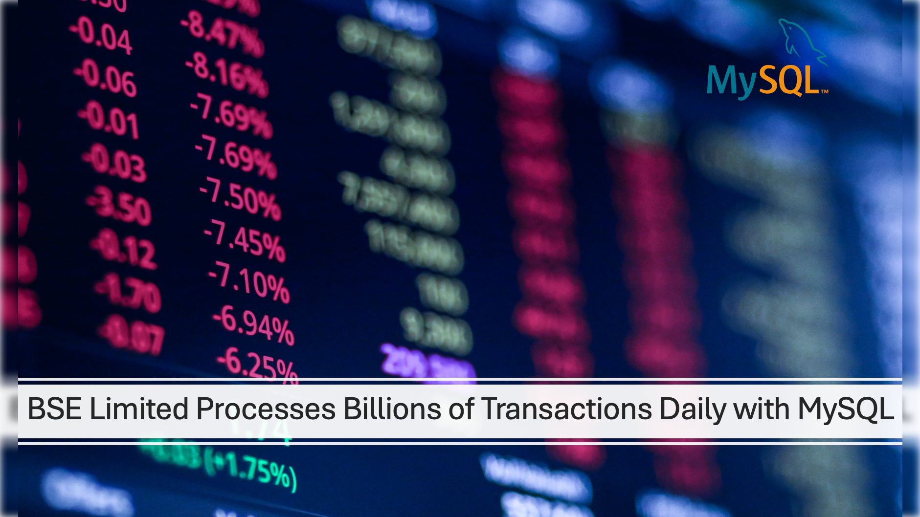 BSE (Bombay Stock Exchange) Processes Billions of Transactions Daily ...