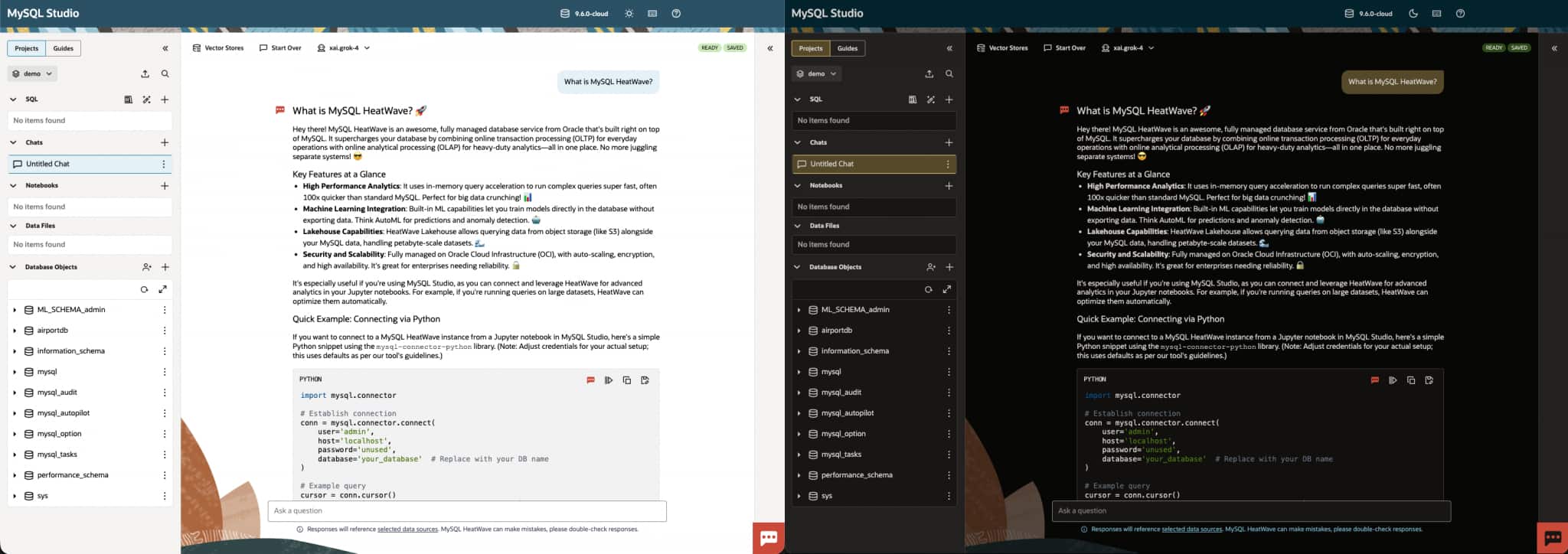Introducing MySQL Studio – Reducing the Barriers to Data Innovation | mysql