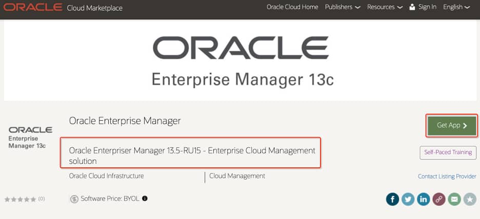 Updated Oracle Enterprise Manager 13.5 Release Update 15 (13.5.0.15 ...