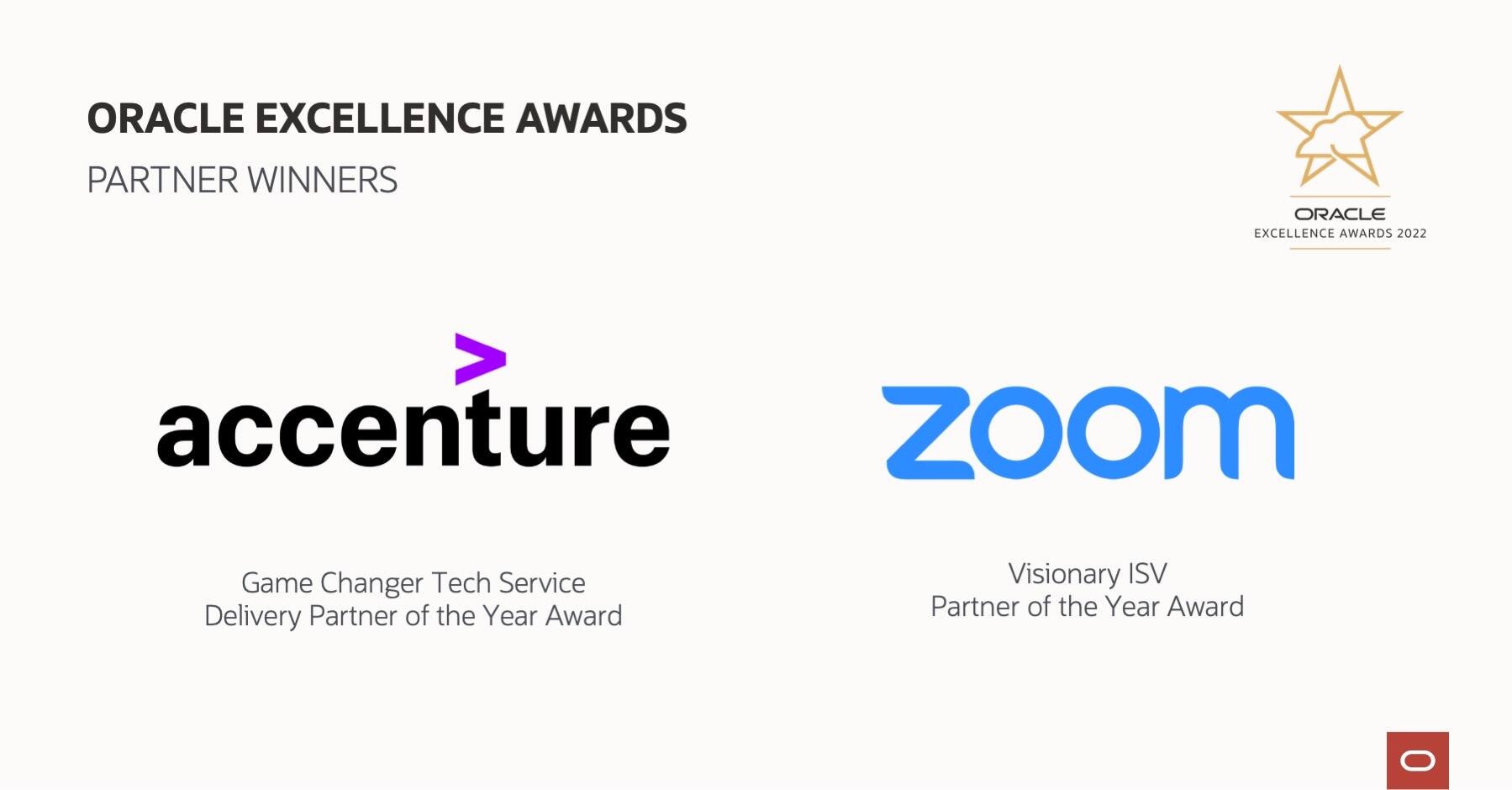 Oracle Cloud Infrastructure（OCI）パートナーのOracle Excellence Awards受賞者 ...