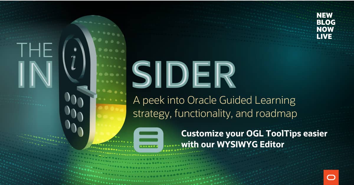 Customize your OGL ToolTips easier with our WYSIWYG Editor ...
