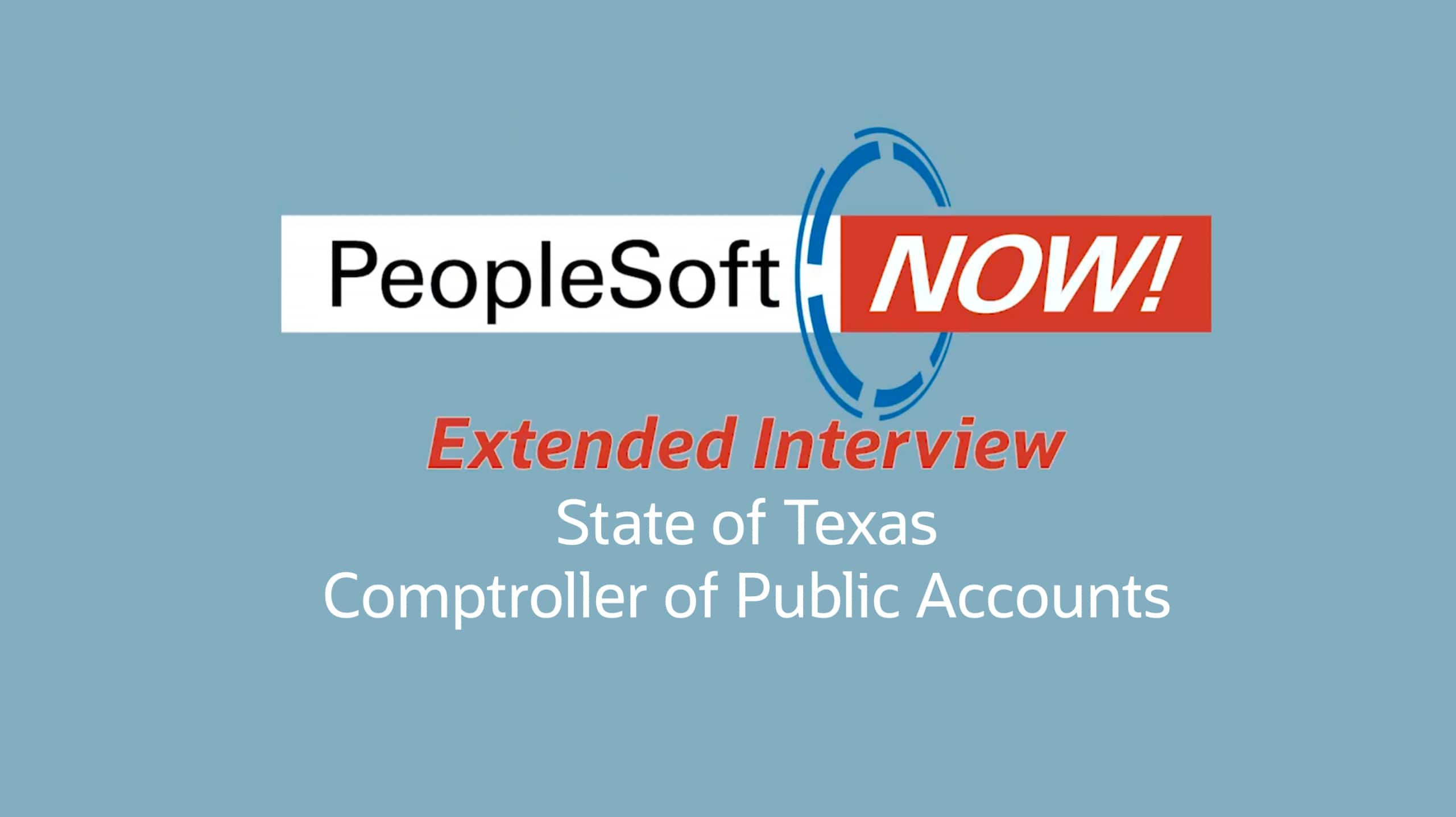 Texas Comptroller of Public Accounts share their experience on ...