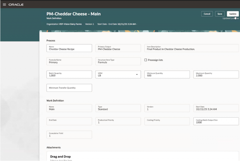 Optimizing Process Manufacturing with Oracle: Enhanced Capabilities for ...