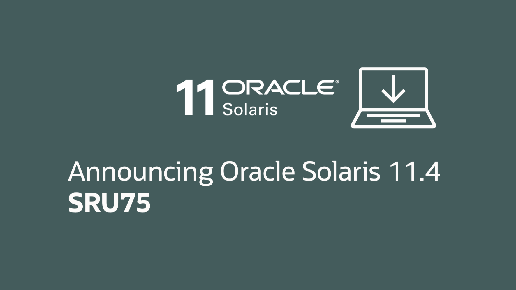Announcing Oracle Solaris 11.4 SRU75 | solaris